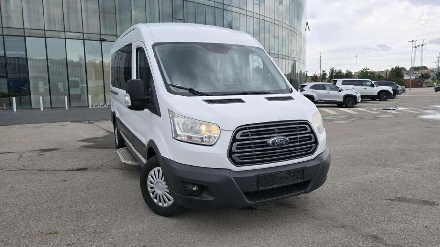 White Ford Transit 2017 in Siauliai, with an engine capacity of 2.20 L and mileage of 156 thousand km for 11450 €, photo 32 on AUTOMOTO.COM.LV