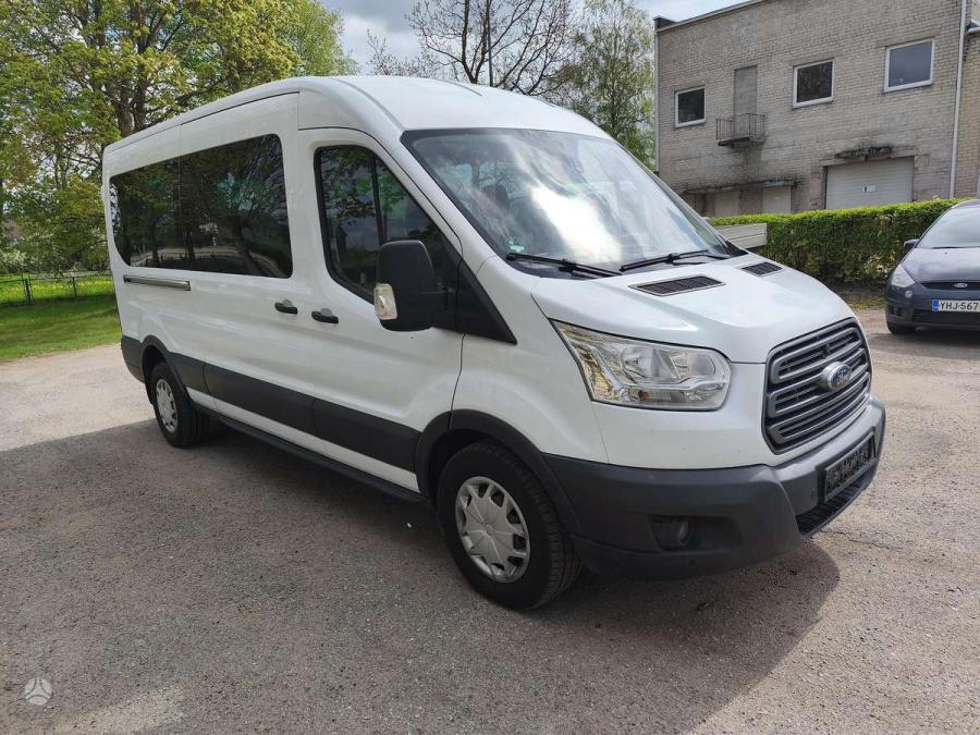 White Ford Transit 2017 in Kelme, with an engine capacity of 2.00 L and mileage of 365 thousand km for 9000 €, photo 3 on AUTOMOTO.COM.LV