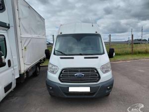 White Ford Transit 2017 in Vilnius, with an engine capacity of 2.00 L and mileage of 236 thousand km for 5000 €, photo  on AUTOMOTO.COM.LV