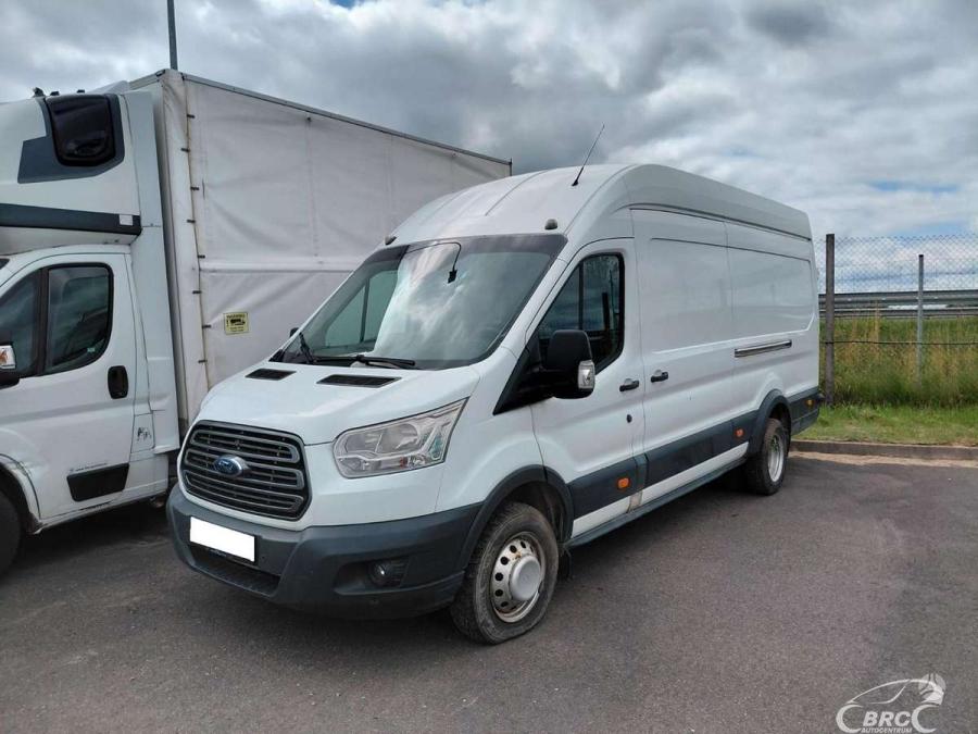 White Ford Transit 2017 in Vilnius, with an engine capacity of 2.00 L and mileage of 236 thousand km for 5000 €, photo 4 on AUTOMOTO.COM.LV