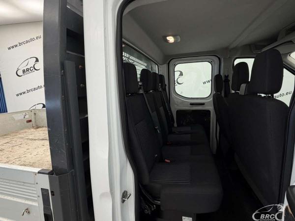 White Ford Transit 2017 in Vilnius, with an engine capacity of 2.00 L and mileage of 152 thousand km for 10900 €, photo 10 on AUTOMOTO.COM.LV
