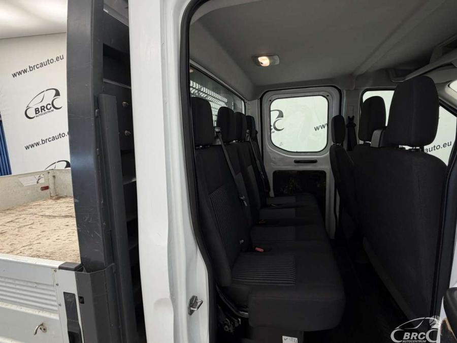 White Ford Transit 2017 in Vilnius, with an engine capacity of 2.00 L and mileage of 152 thousand km for 10900 €, photo 11 on AUTOMOTO.COM.LV