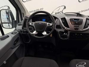 White Ford Transit 2017 in Vilnius, with an engine capacity of 2.00 L and mileage of 152 thousand km for 10900 €, photo 13 on AUTOMOTO.COM.LV