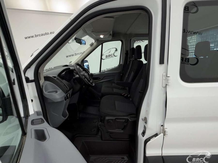 White Ford Transit 2017 in Vilnius, with an engine capacity of 2.00 L and mileage of 152 thousand km for 10900 €, photo 23 on AUTOMOTO.COM.LV