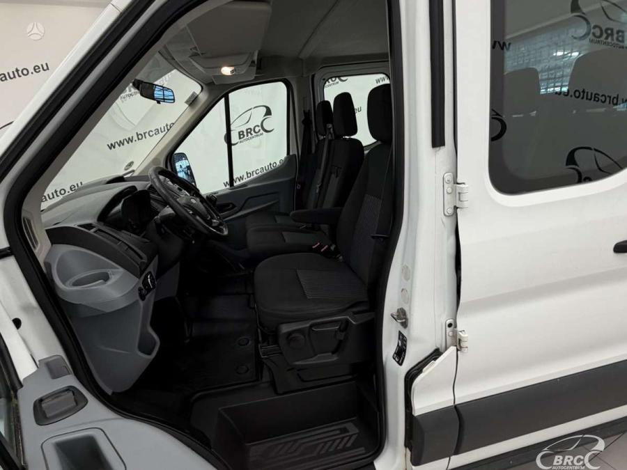White Ford Transit 2017 in Vilnius, with an engine capacity of 2.00 L and mileage of 152 thousand km for 10900 €, photo 24 on AUTOMOTO.COM.LV