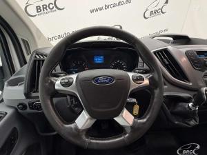 White Ford Transit 2017 in Vilnius, with an engine capacity of 2.00 L and mileage of 152 thousand km for 10900 €, photo 28 on AUTOMOTO.COM.LV