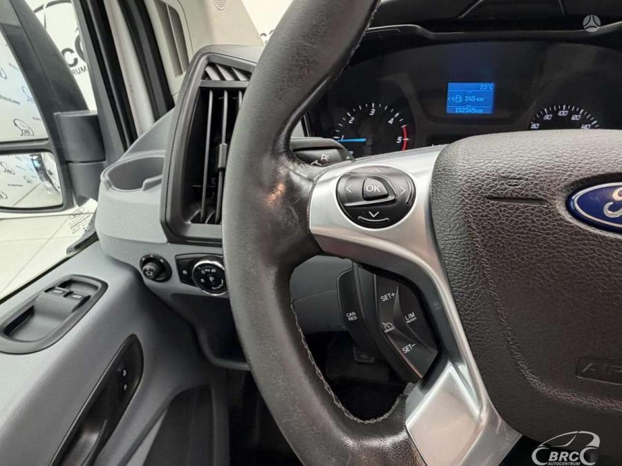 White Ford Transit 2017 in Vilnius, with an engine capacity of 2.00 L and mileage of 152 thousand km for 10900 €, photo 30 on AUTOMOTO.COM.LV