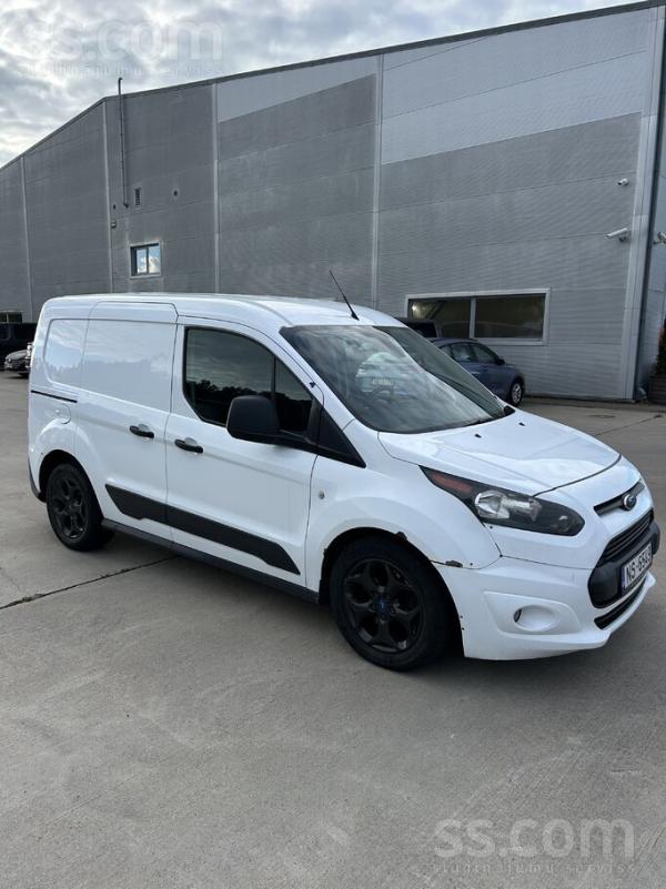 White Ford Transit 2017 in Riga, with an engine capacity of 1.50 L and mileage of 251 thousand km for 3800 €, photo 1 on AUTOMOTO.COM.LV