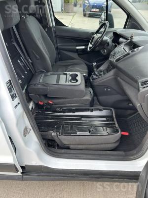 White Ford Transit 2017 in Riga, with an engine capacity of 1.50 L and mileage of 251 thousand km for 3800 €, photo 11 on AUTOMOTO.COM.LV