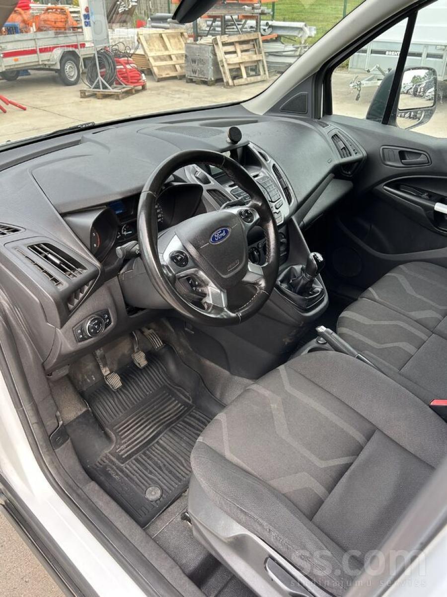 White Ford Transit 2017 in Riga, with an engine capacity of 1.50 L and mileage of 251 thousand km for 3800 €, photo 13 on AUTOMOTO.COM.LV