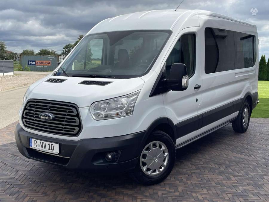 Balts Ford Transit 2017 Marijampole, ar dzinēja tilpumu 2.00 L un nobraukumu 355 tūkst. km par 9950 €, foto 1 vietnē AUTOMOTO.COM.LV