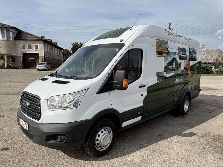 Balts Ford Transit 2017 Skaudvilė, ar dzinēja tilpumu 2.00 L un nobraukumu 317 tūkst. km par 7900 €, foto 1 vietnē AUTOMOTO.COM.LV