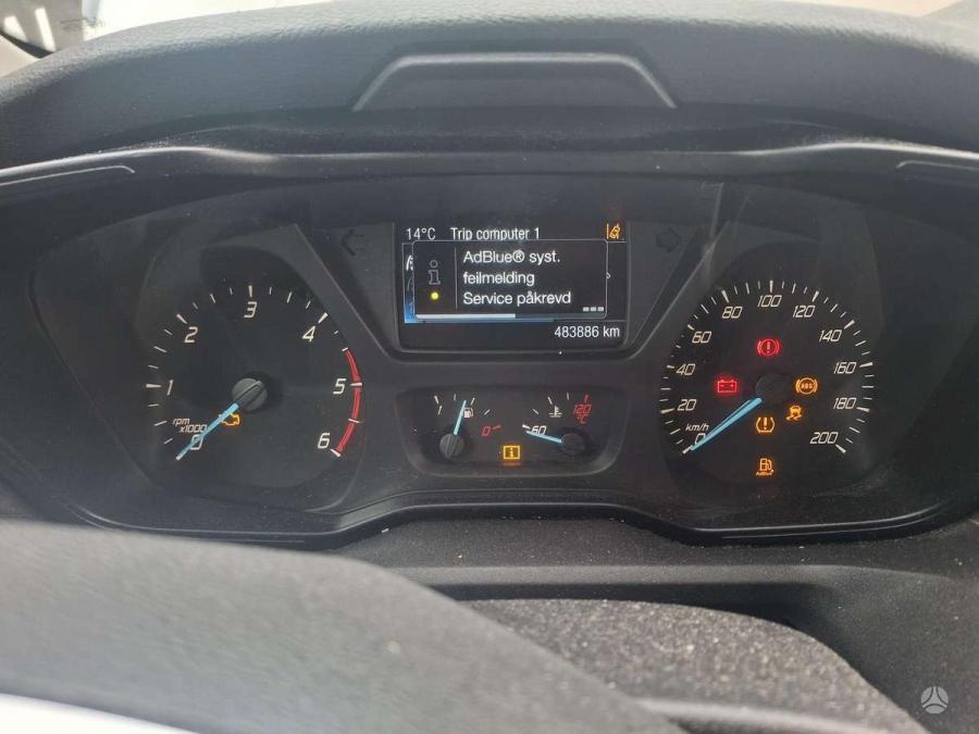Balts Ford Transit 2017 Viļņa, ar dzinēja tilpumu 2.00 L un nobraukumu 438 tūkst. km par 5800 €, foto 13 vietnē AUTOMOTO.COM.LV