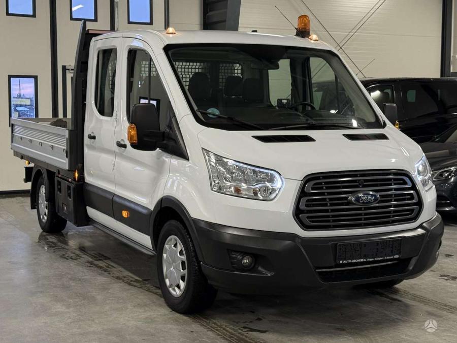 White Ford Transit 2018 in Marijampole, with an engine capacity of 2.00 L and mileage of 178 thousand km for 13500 €, photo 1 on AUTOMOTO.COM.LV