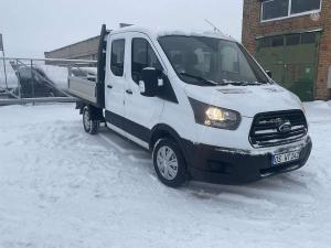 Balts Ford Transit 2018 Šauļi, ar dzinēja tilpumu 2.00 L un nobraukumu 100 tūkst. km par 13499 €, foto  vietnē AUTOMOTO.COM.LV