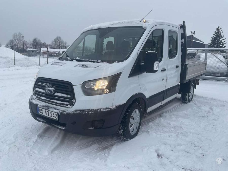 Balts Ford Transit 2018 Šauļi, ar dzinēja tilpumu 2.00 L un nobraukumu 100 tūkst. km par 13499 €, foto 3 vietnē AUTOMOTO.COM.LV