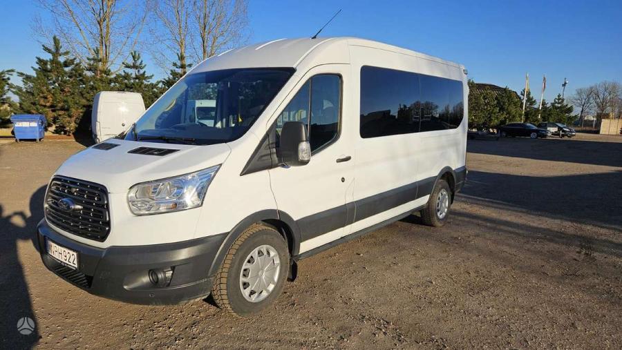 White Ford Transit 2018 in Marijampole, with an engine capacity of 2.00 L and mileage of 209 thousand km for 13900 €, photo 1 on AUTOMOTO.COM.LV