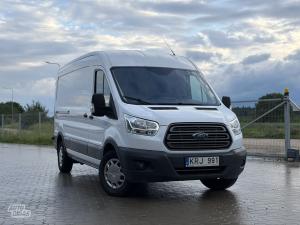 Balts Ford Transit 2018 Viļņa, ar dzinēja tilpumu 2.00 L un nobraukumu 130 tūkst. km par 14990 €, foto  vietnē AUTOMOTO.COM.LV