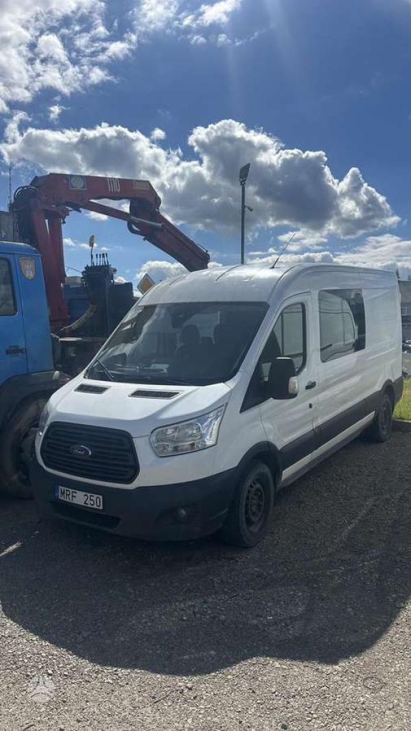 Balts Ford Transit 2018 Kauņa, ar dzinēja tilpumu 2.00 L un nobraukumu 376 tūkst. km par 5000 €, foto 1 vietnē AUTOMOTO.COM.LV