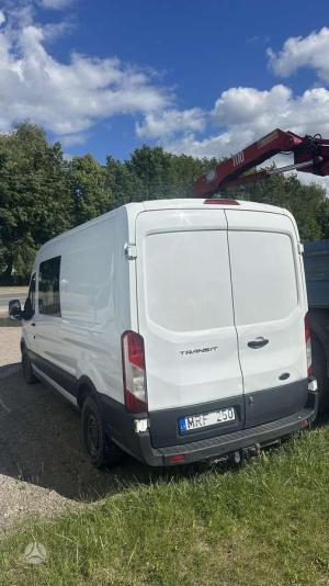 White Ford Transit 2018 in Kaunas, with an engine capacity of 2.00 L and mileage of 376 thousand km for 5000 €, photo 3 on AUTOMOTO.COM.LV
