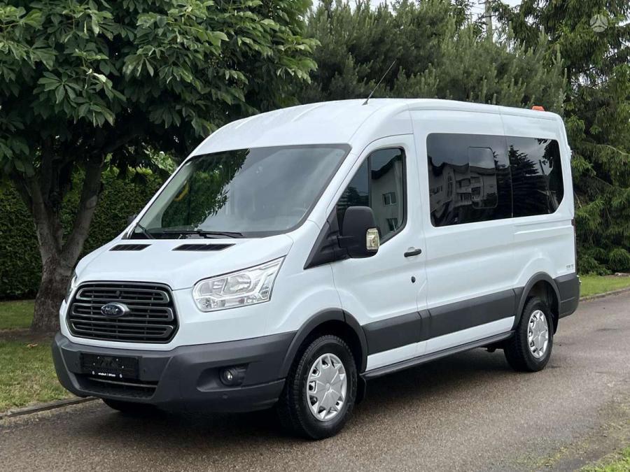 White Ford Transit 2018 in Kedainiai, with an engine capacity of 2.00 L and mileage of 253 thousand km for 9900 €, photo 1 on AUTOMOTO.COM.LV