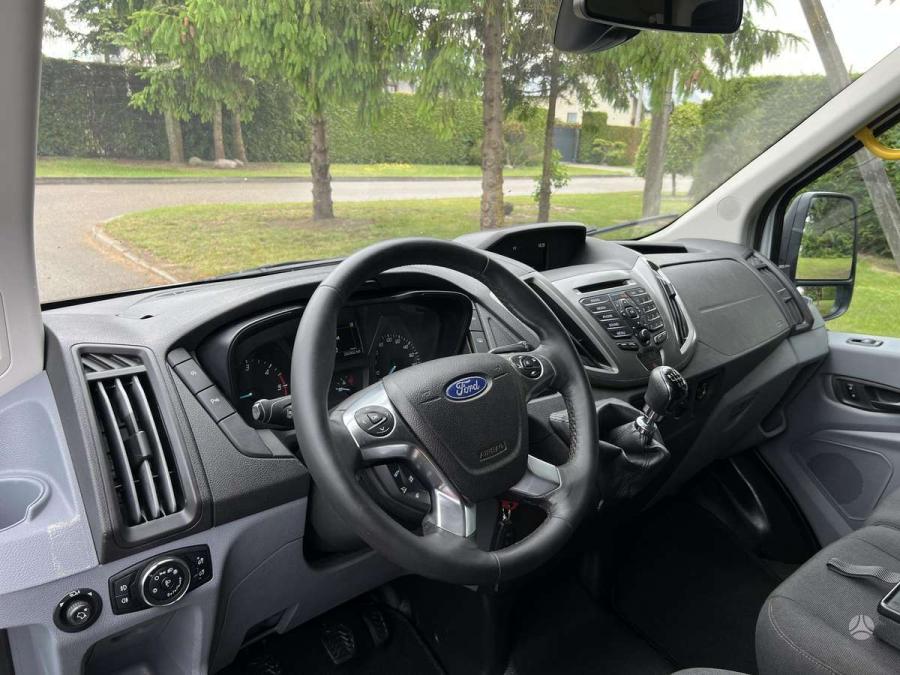 White Ford Transit 2018 in Kedainiai, with an engine capacity of 2.00 L and mileage of 253 thousand km for 9900 €, photo 22 on AUTOMOTO.COM.LV