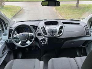 White Ford Transit 2018 in Kedainiai, with an engine capacity of 2.00 L and mileage of 253 thousand km for 9900 €, photo 27 on AUTOMOTO.COM.LV