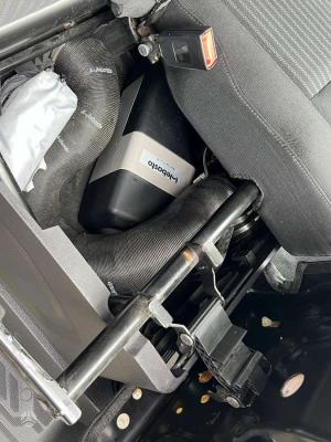 White Ford Transit 2018 in Kedainiai, with an engine capacity of 2.00 L and mileage of 253 thousand km for 9900 €, photo 29 on AUTOMOTO.COM.LV