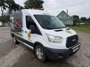 White Ford Transit 2018 in Skaudvile, with an engine capacity of 2.00 L and mileage of 188 thousand km for 12900 €, photo  on AUTOMOTO.COM.LV