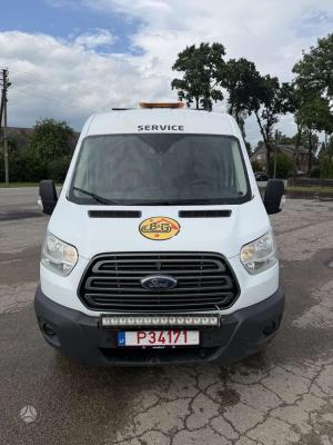 White Ford Transit 2018 in Skaudvile, with an engine capacity of 2.00 L and mileage of 188 thousand km for 12900 €, photo 5 on AUTOMOTO.COM.LV