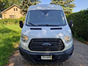 White Ford Transit 2018 in Taurage, with an engine capacity of 2.00 L and mileage of 246 thousand km for 7450 €, photo 4 on AUTOMOTO.COM.LV