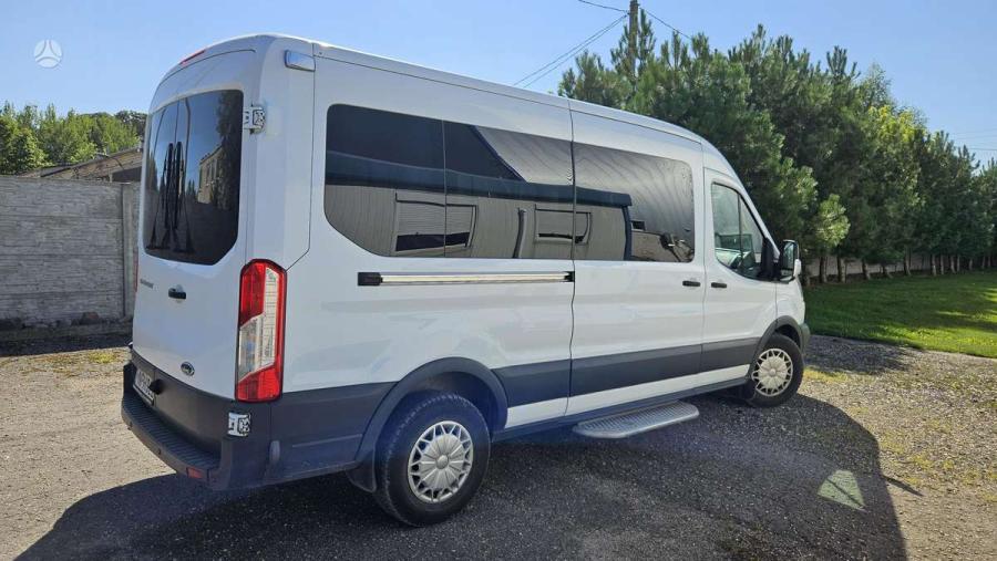 White Ford Transit 2018 in Marijampole, with an engine capacity of 2.00 L and mileage of 243 thousand km for 11800 €, photo 4 on AUTOMOTO.COM.LV