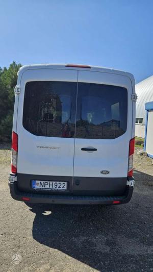 White Ford Transit 2018 in Marijampole, with an engine capacity of 2.00 L and mileage of 243 thousand km for 11800 €, photo 5 on AUTOMOTO.COM.LV