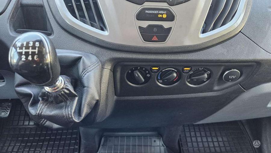 White Ford Transit 2018 in Marijampole, with an engine capacity of 2.00 L and mileage of 243 thousand km for 11800 €, photo 13 on AUTOMOTO.COM.LV