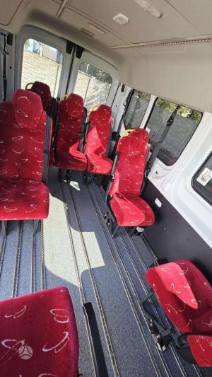 White Ford Transit 2018 in Marijampole, with an engine capacity of 2.00 L and mileage of 243 thousand km for 11800 €, photo 20 on AUTOMOTO.COM.LV