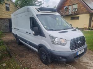 White Ford Transit 2018 in Utena, with an engine capacity of 2.00 L and mileage of 359 thousand km for 8900 €, photo  on AUTOMOTO.COM.LV