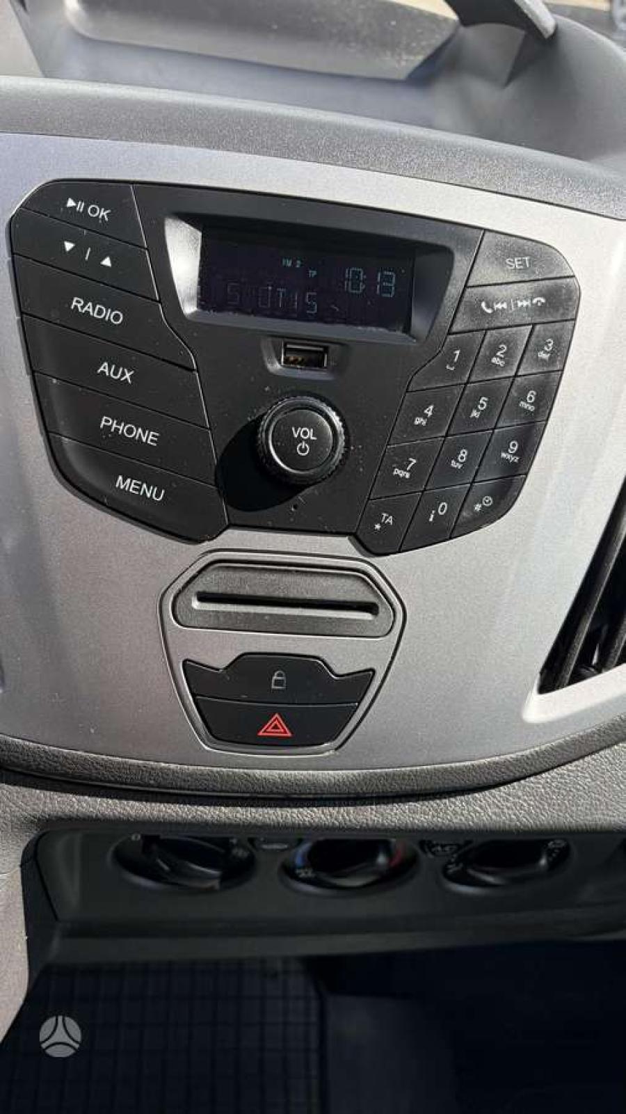 White Ford Transit 2018 in Marijampole, with an engine capacity of 2.00 L and mileage of 172 thousand km for 13650 €, photo 38 on AUTOMOTO.COM.LV