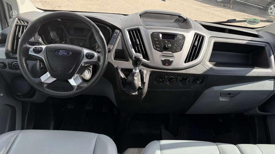 White Ford Transit 2018 in Marijampole, with an engine capacity of 2.00 L and mileage of 172 thousand km for 13650 €, photo 19 on AUTOMOTO.COM.LV