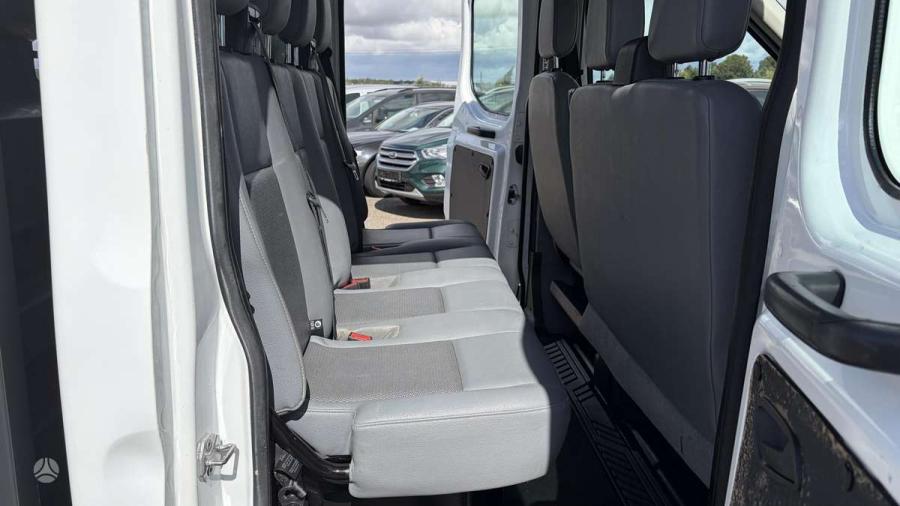White Ford Transit 2018 in Marijampole, with an engine capacity of 2.00 L and mileage of 172 thousand km for 13650 €, photo 20 on AUTOMOTO.COM.LV