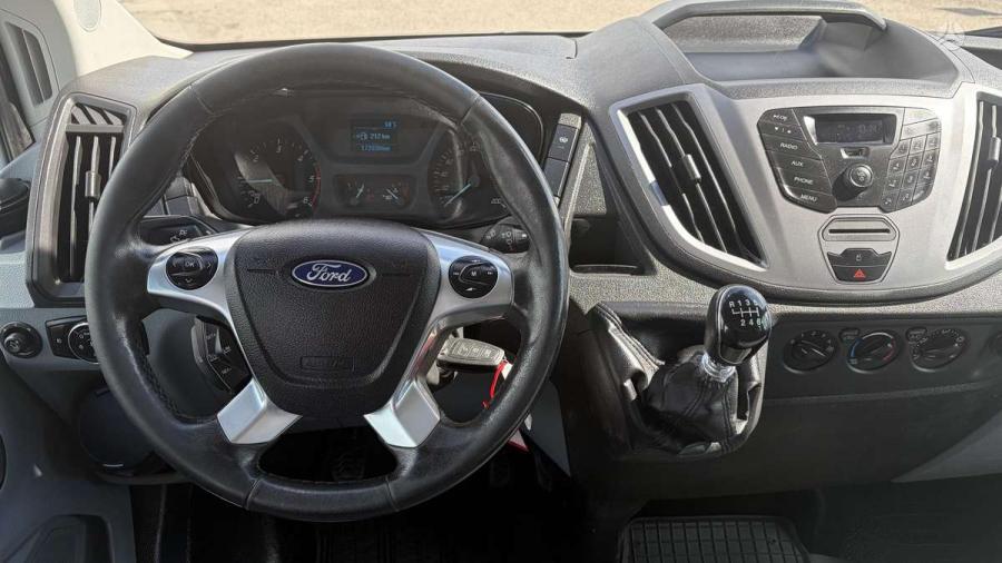 White Ford Transit 2018 in Marijampole, with an engine capacity of 2.00 L and mileage of 172 thousand km for 13650 €, photo 43 on AUTOMOTO.COM.LV
