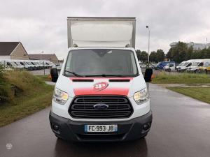 White Ford Transit 2018 in Taurage, with an engine capacity of 2.00 L and mileage of 164 thousand km for 13600 €, photo 4 on AUTOMOTO.COM.LV