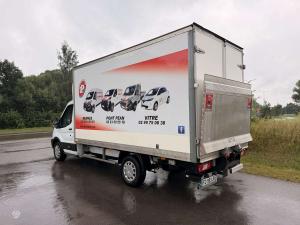 White Ford Transit 2018 in Taurage, with an engine capacity of 2.00 L and mileage of 164 thousand km for 13600 €, photo 5 on AUTOMOTO.COM.LV