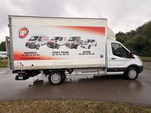 White Ford Transit 2018 in Taurage, with an engine capacity of 2.00 L and mileage of 164 thousand km for 13600 €, photo 9 on AUTOMOTO.COM.LV