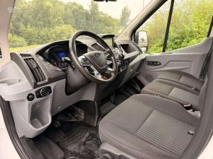 White Ford Transit 2018 in Taurage, with an engine capacity of 2.00 L and mileage of 164 thousand km for 13600 €, photo 11 on AUTOMOTO.COM.LV
