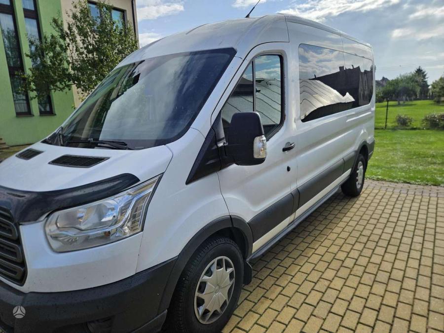 White Ford Transit 2018 in Kaunas, with an engine capacity of 2.00 L and mileage of 1 thousand km for 6150 €, photo 1 on AUTOMOTO.COM.LV
