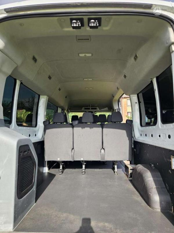 White Ford Transit 2018 in Kaunas, with an engine capacity of 2.00 L and mileage of 1 thousand km for 6150 €, photo 8 on AUTOMOTO.COM.LV