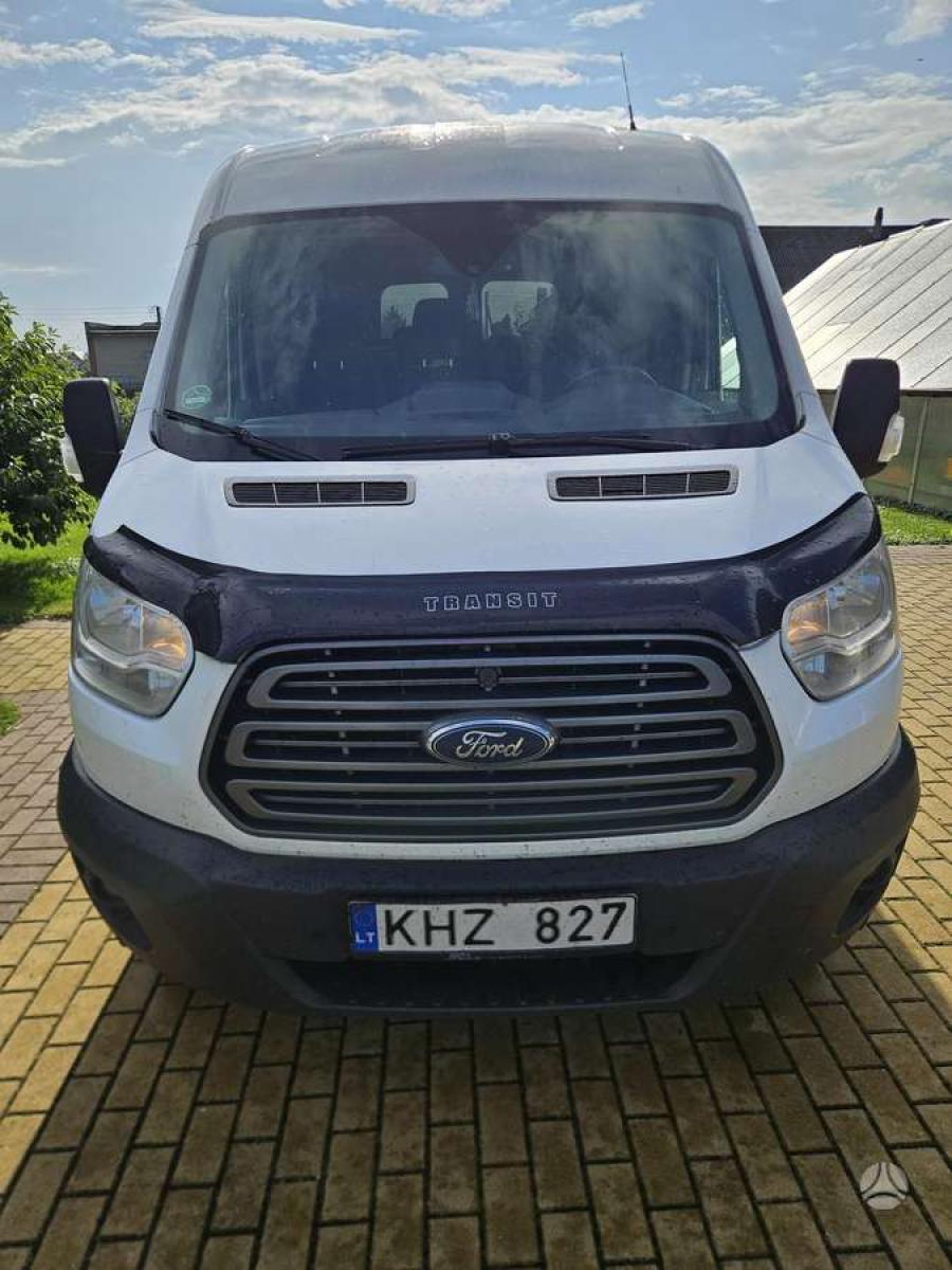 White Ford Transit 2018 in Kaunas, with an engine capacity of 2.00 L and mileage of 1 thousand km for 6150 €, photo 12 on AUTOMOTO.COM.LV