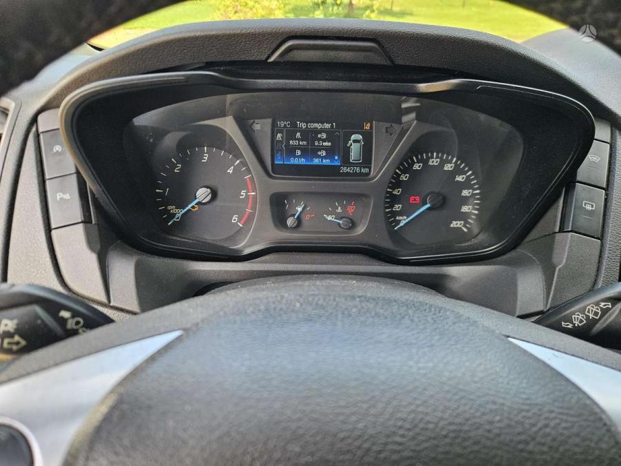 White Ford Transit 2018 in Kaunas, with an engine capacity of 2.00 L and mileage of 1 thousand km for 6150 €, photo 15 on AUTOMOTO.COM.LV