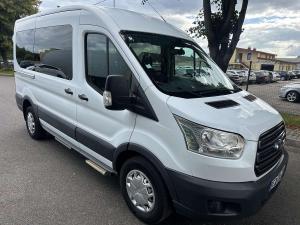 White Ford Transit 2018 in Taurage, with an engine capacity of 2.00 L and mileage of 232 thousand km for 13500 €, photo 4 on AUTOMOTO.COM.LV