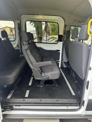 White Ford Transit 2018 in Taurage, with an engine capacity of 2.00 L and mileage of 232 thousand km for 13500 €, photo 22 on AUTOMOTO.COM.LV
